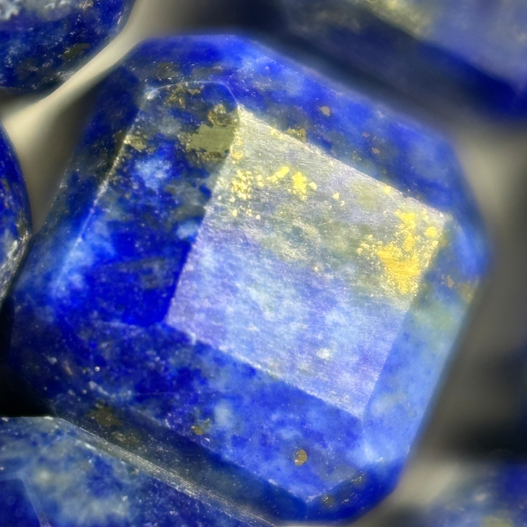 Lapis Lazuli: Lazurite, Calcite & Pyrite – Reza Gem Collection